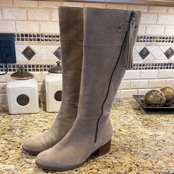 Naturalizer | Shoes | Naturalizer Demi Suede Leather Tall Boots | Poshmark